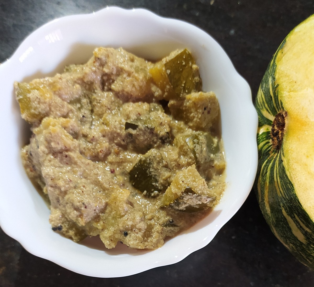 Pacha Mathan Pachadi (Green Pumpkin Curry) – wholefoodplantbased