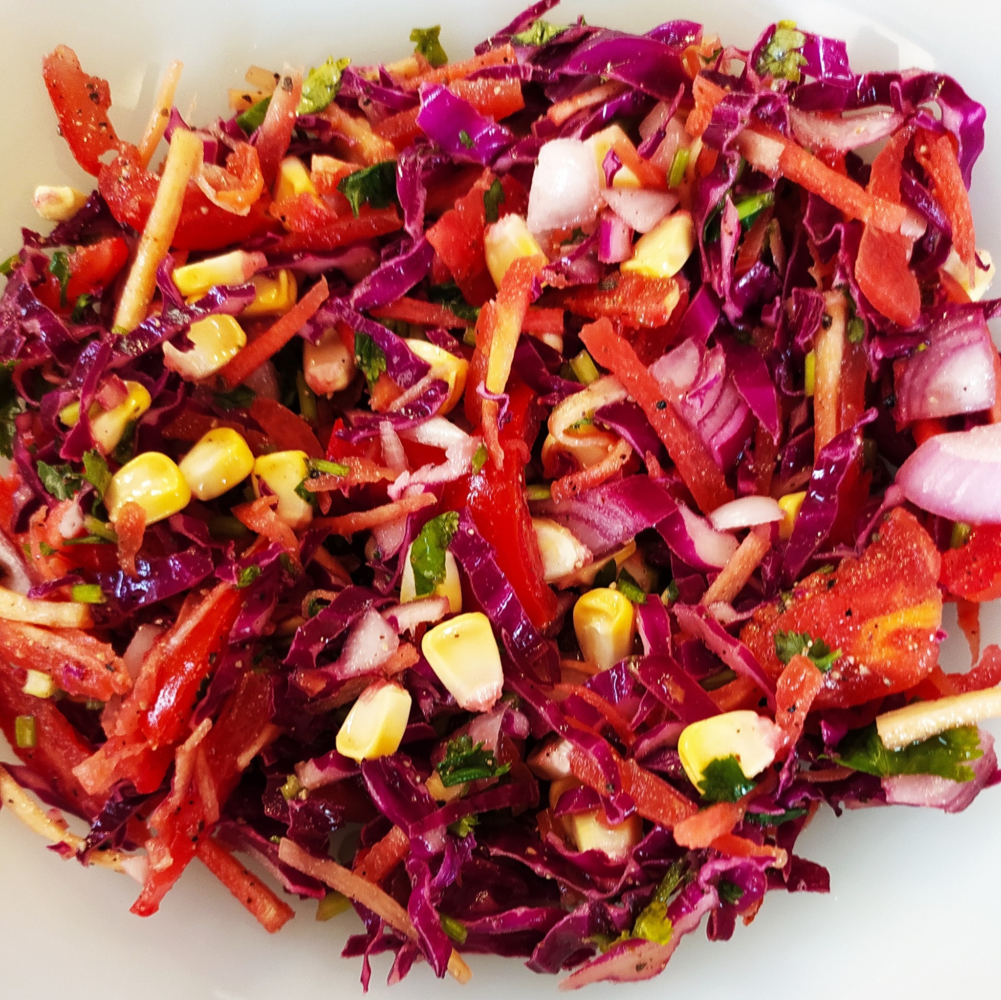 Purple Cabbage Salad – wholefoodplantbased