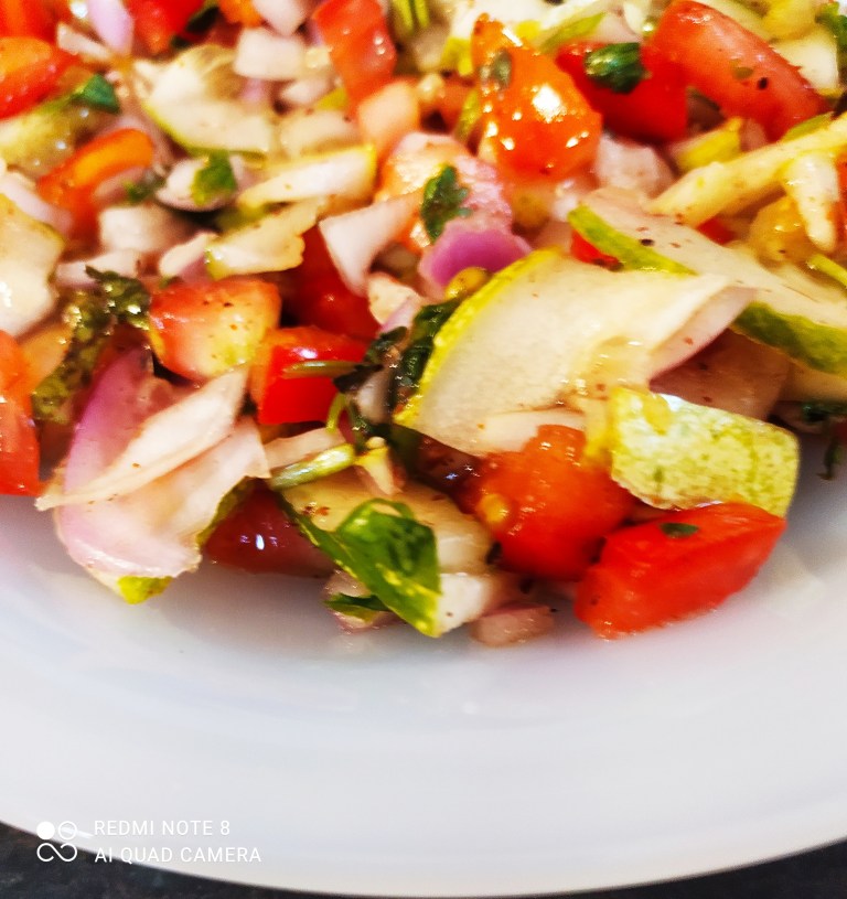 Indian Chopped Salad – wholefoodplantbased