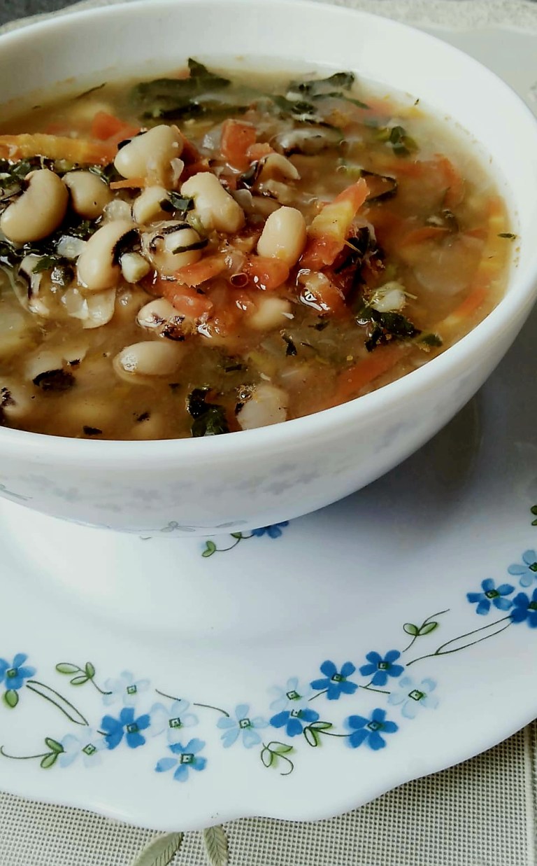 Vegetables And Cowpea Soup – wholefoodplantbased