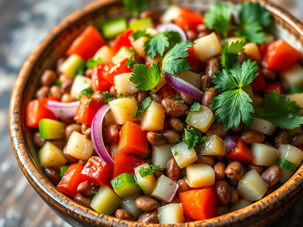 Delicious WFPB Kidney Bean Salad Recipe – wholefoodplantbased