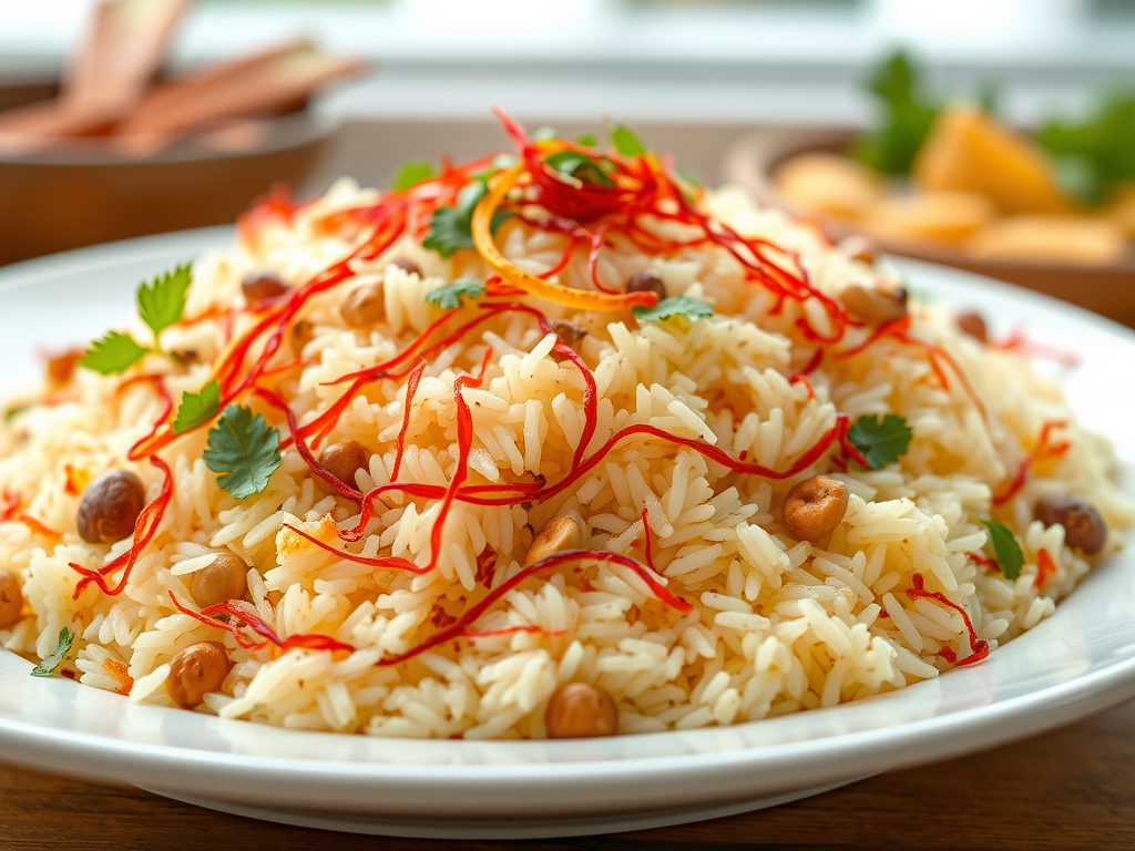 Saffron and Spice: Revamping Zafrani Pulao – wholefoodplantbased