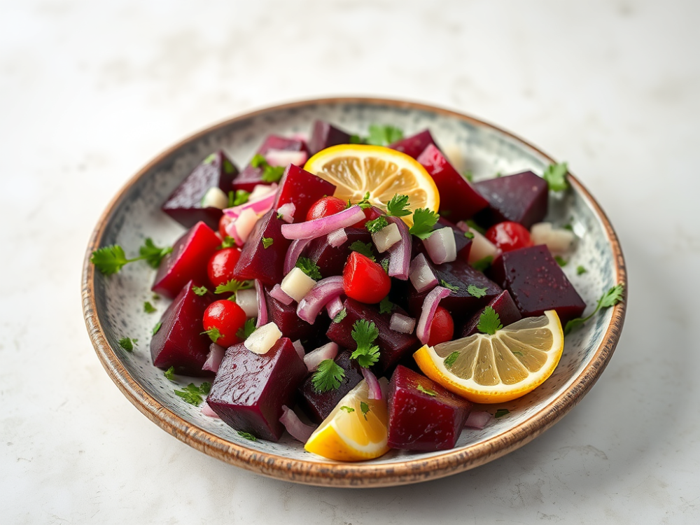 Delicious Moroccan Beet Salad Recipe – wholefoodplantbased