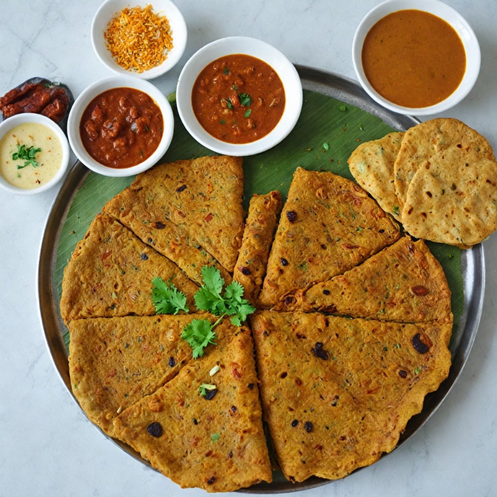 Authentic WFPB Thalipeeth: A Healthy Maharashtrian Delight ...
